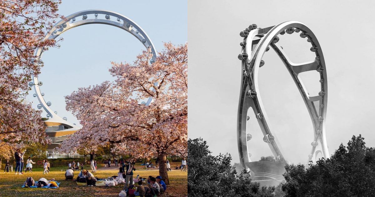 全球首創！首爾無軸式雙環摩天輪 Seoul Twin Eye，180公尺高僅次於杜拜之眼｜MOT TIMES 明日誌