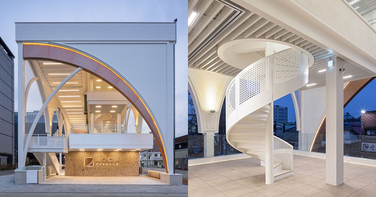 為老城區注入活力！仁川月尾島複合式餐廳「Moon Terrace」，以拱形元素、開放式空間打造當地新地標｜MOT TIMES 明日誌
