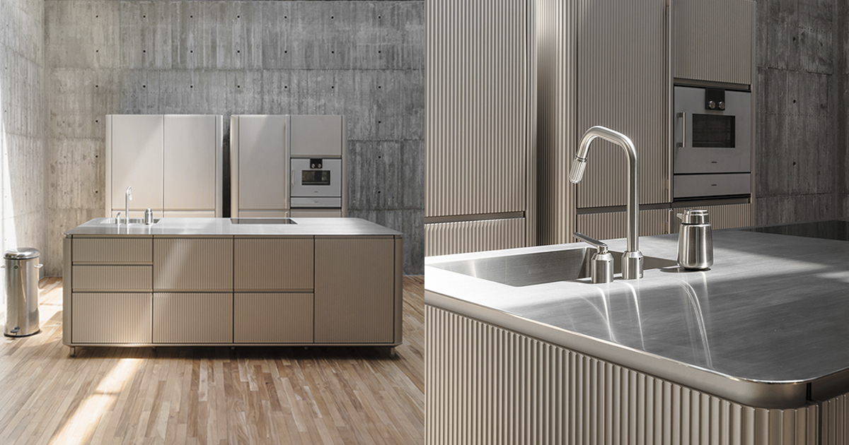 丹麥 Vipp 全新 V3 Kitchen 登場！以經典「銀灰鋁」演繹雋永金屬工藝｜MOT TIMES 明日誌